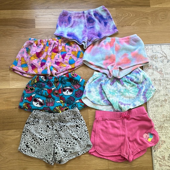The Children's Place | Pajamas | 7 Pairs Of Girls Sleep Shorts | Poshmark